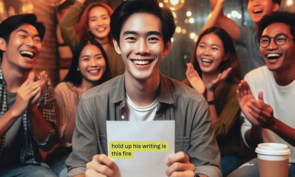 Hold up his writing is this fire:An Exploration of Raw