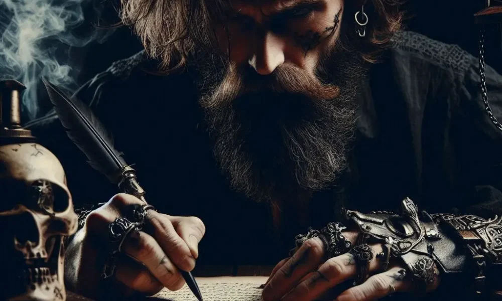 Blackbeard Writing: The Dark Art of Infamy and Expression - valwriting.org